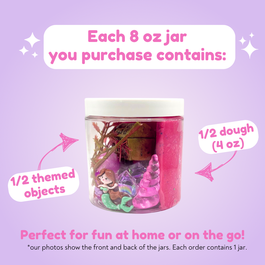 Magical Little Mermaid Playdough Sensory Toy Kit – Playful Little Minds