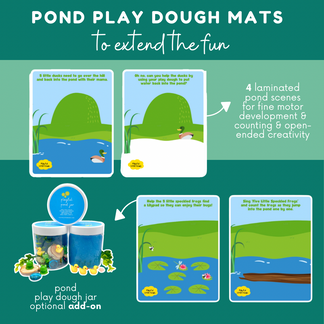 Duck Pond Playdough Kit: Educational Toy for Kids | Nursery Rhyme Insp ...