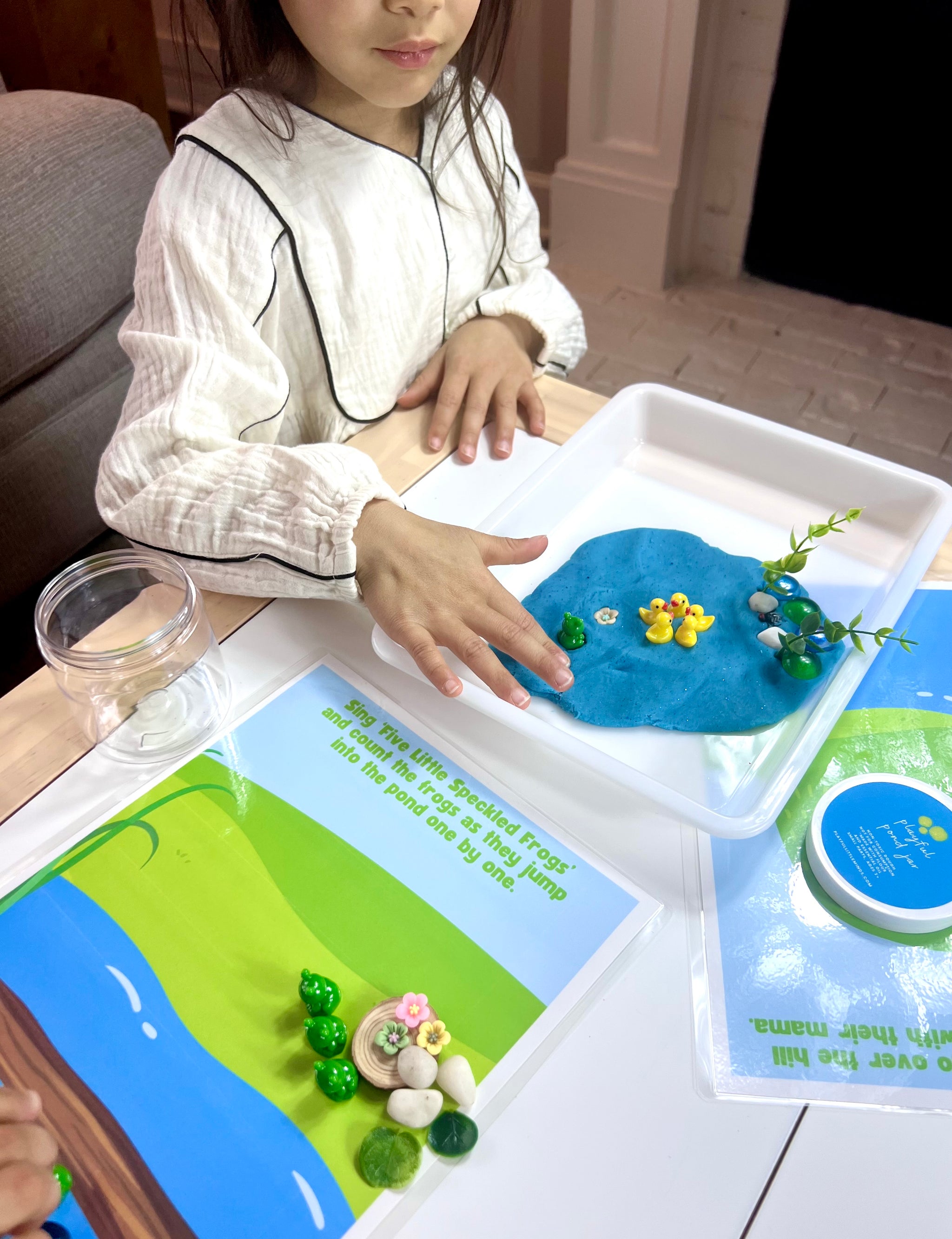 Duck Pond Playdough Sensory Toy Kit – Playful Little Minds